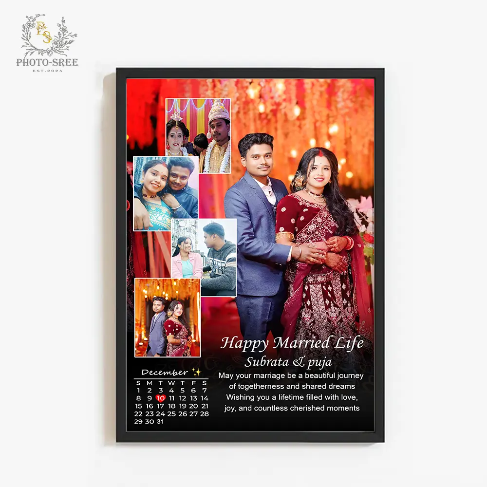 Beautiful Married Life Photo Frame – Perfect Keepsake for Your Special ...